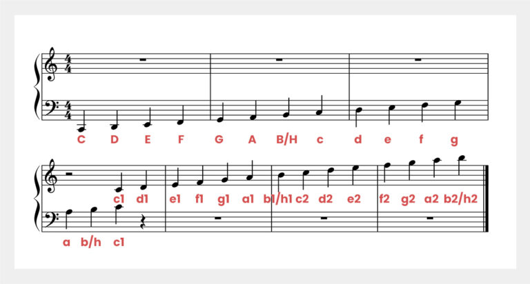 Musiknoten lesen: einfache Anleitung mit Beispielen