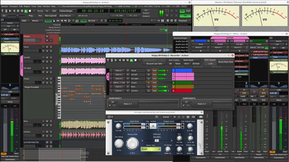 Los 10 mejores DAW gratuitos